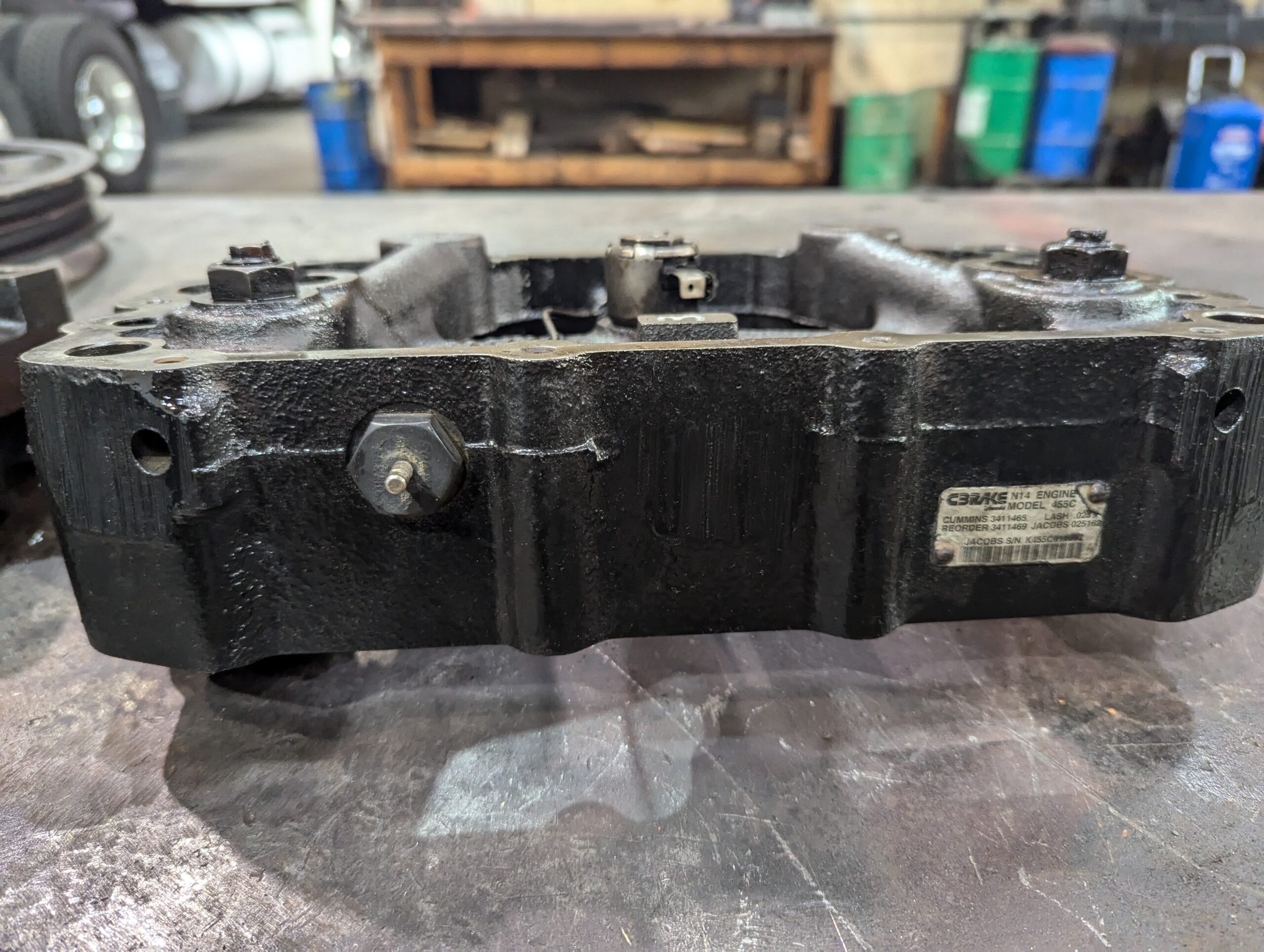 455c N14 Plus Jake Brake Loaded Housing Engine Brake 341165 - On The ...