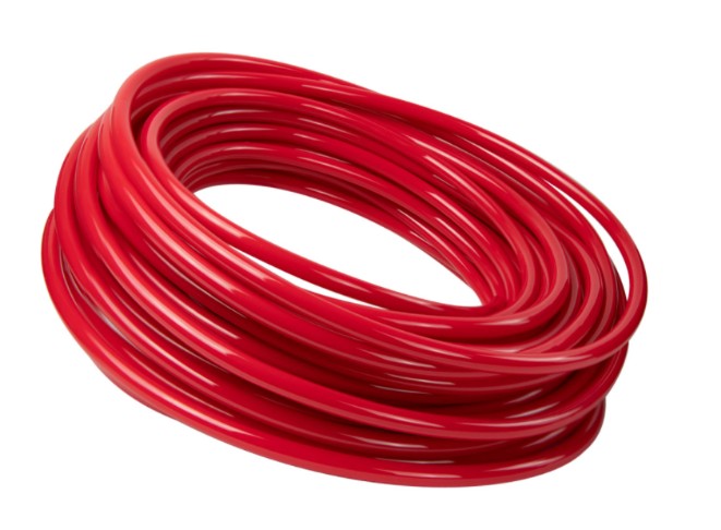 NYLON TUBING 1/8"OD X 100' RED - WA-T18-100RED Hose